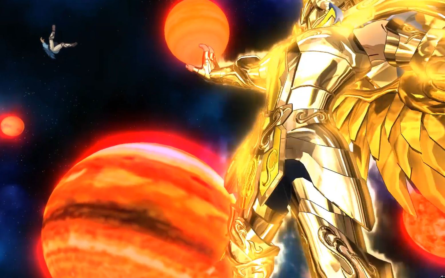 圣斗士星矢 撒加VS加隆 正与邪的碰撞 真正的双子之争!