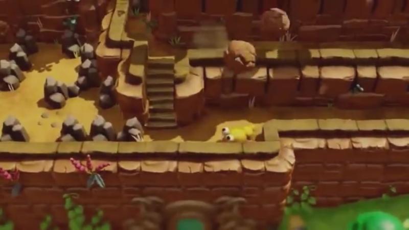 Switch版《塞尔达传说:织梦岛》新旧版对比演示公开。《塞尔达传说:...
