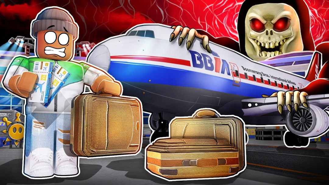 Roblox飞机故事:挑战驾驶迷你飞机,在机场遭遇巨型怪物!