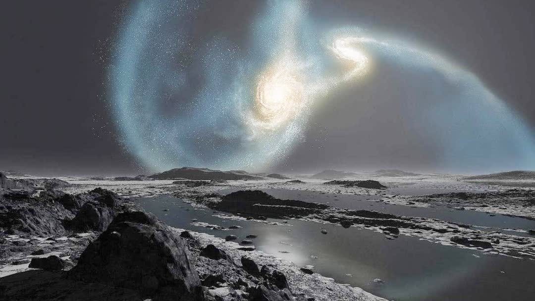 这个星系以每秒300公里的速度撞击银河系,人类未来何去何从?