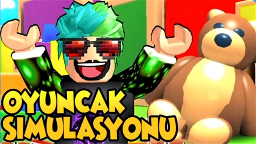 咯咯多解说 Roblox玩具模拟器!疯狂玩具城捡到泰迪熊玩具?