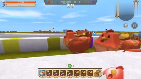 迷你世界更新啦!居然出现了飞鸡.