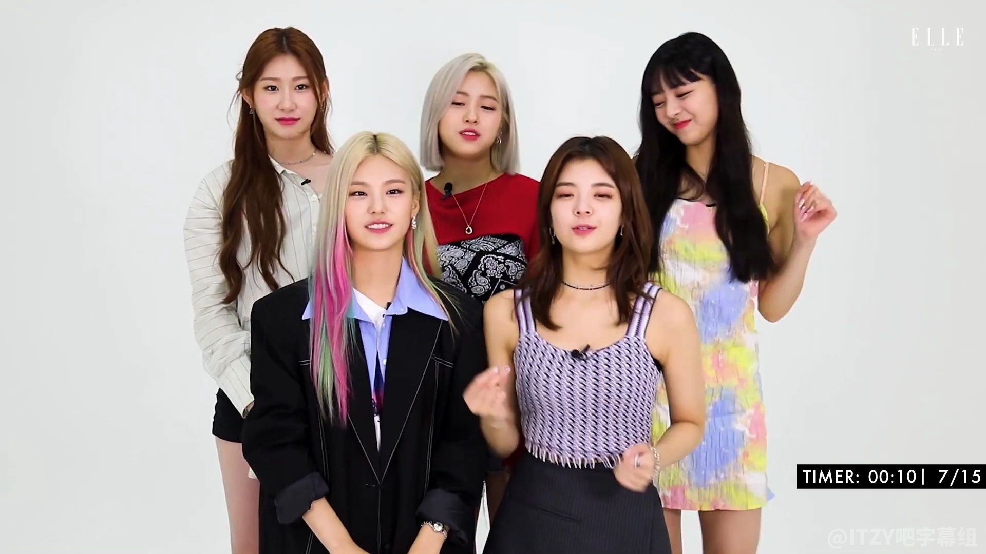 【ITZY字幕组出品】【ITZY】ITZY清唱Twice, Bruno Mars的歌曲