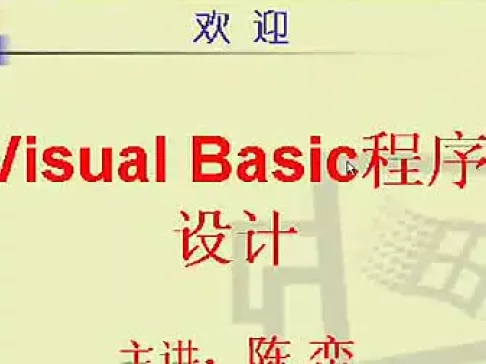 VB程序设计05_标清