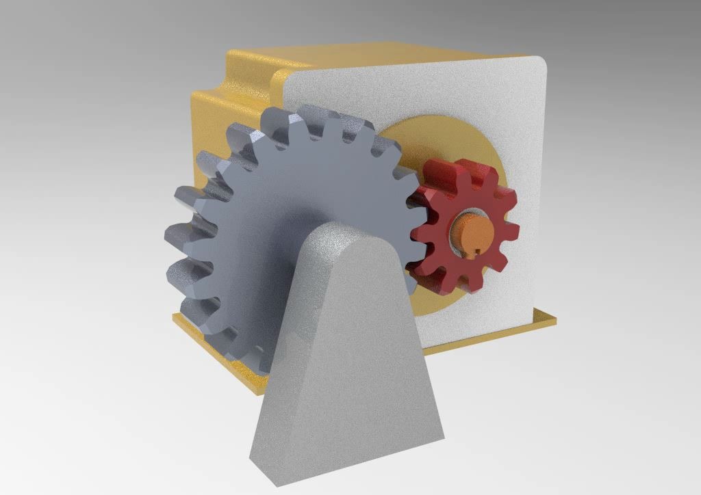 solidworks齿轮传动