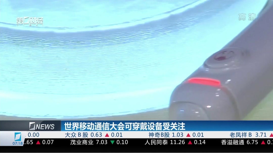 世界移动通信大会可穿戴设备受关注