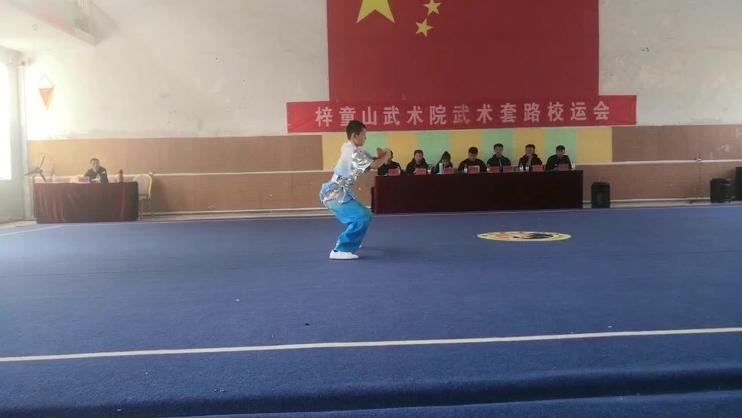 梓潼山武术学校的运动会也是武术
