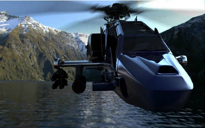 【高清3D模型】直升飞机空战【1080P】