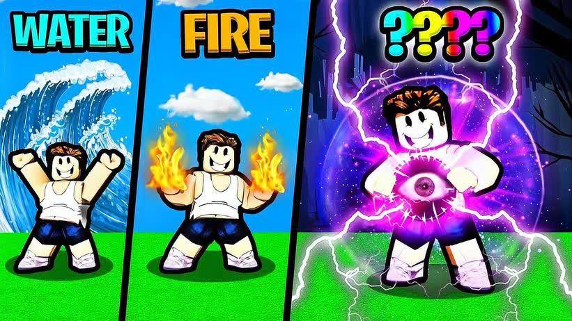 Roblox元素战斗模拟器:获取元素超能力!黑洞大作战!小格解说