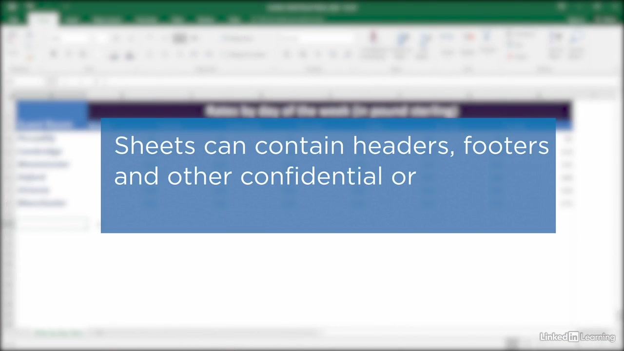Excel Quick Tips 2021