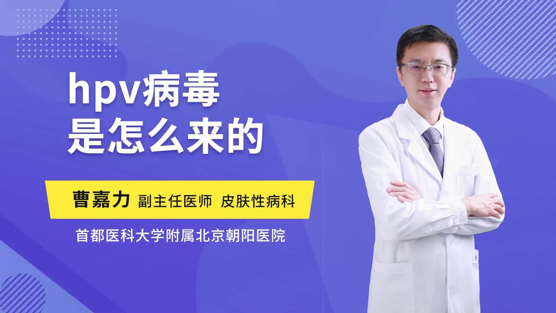 hpv病毒是怎么来的