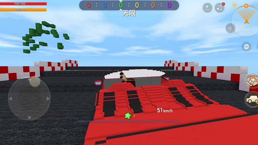 迷你世界:我的开车技术太差了