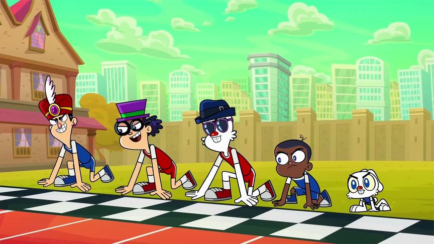 鑫岳配音:学校举办运动会 每个人都会魔法 谁能拿到冠军呢