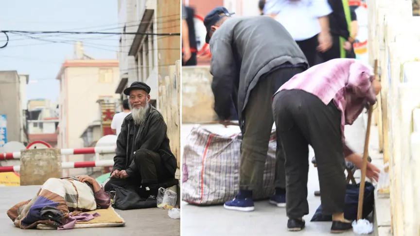 拐卖小孩新骗局,路上遇到乞讨老人要注意