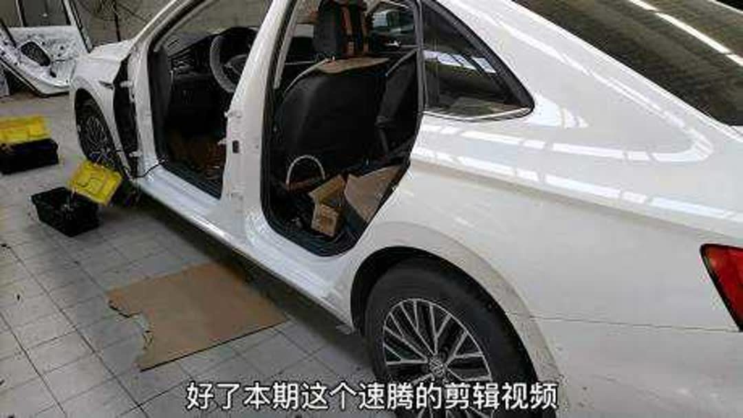 大众速腾碰撞导致更换两扇车门,车门配件价格你知道吗?