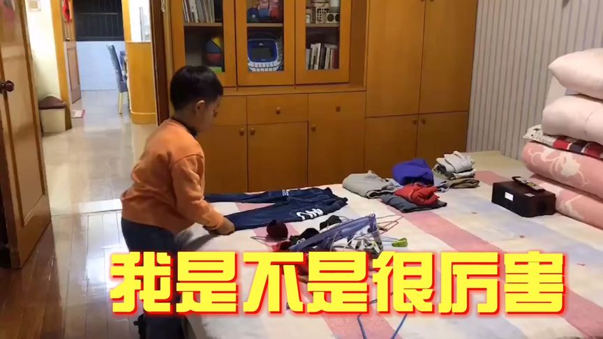 寒假男孩劳动,学习两不误,博士爸怎能缺席昵