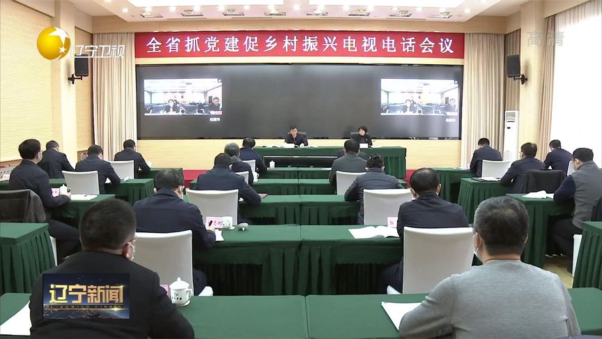 辽宁省抓党建促乡村振兴电视电话会议在沈阳召开