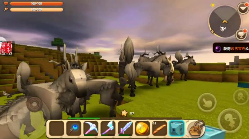 迷你世界生存 刷宠物麒麟教程