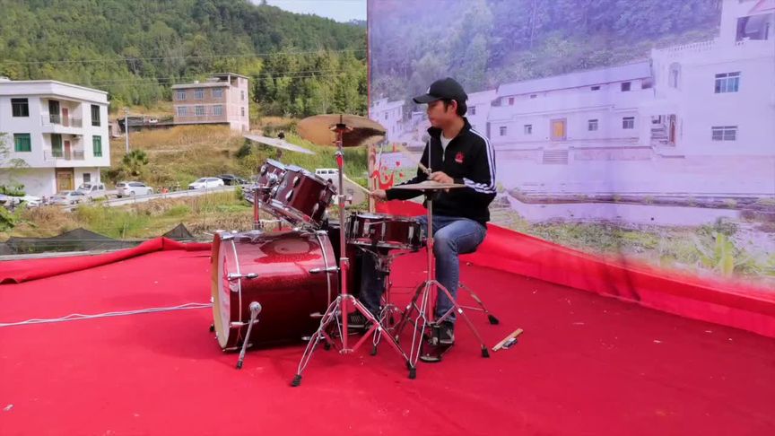 运镜拍一段浦北乐队演奏#架子鼓 #WBS稳定器 #R6