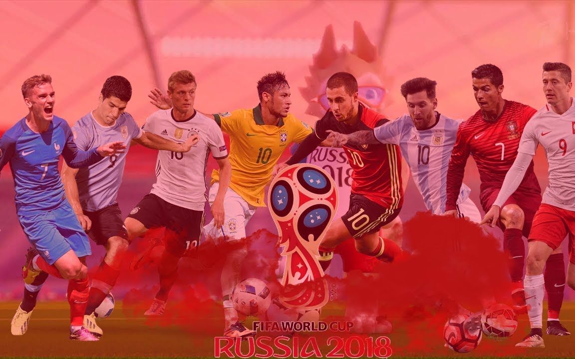 俄罗斯世界杯之路,32强各队球星谁才能笑到最后?内马尔?C罗?