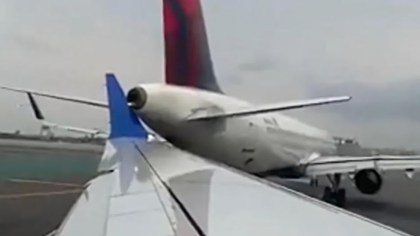 "像地震"!美两客机相撞,乘客吓得尖叫,其中一机载有128人