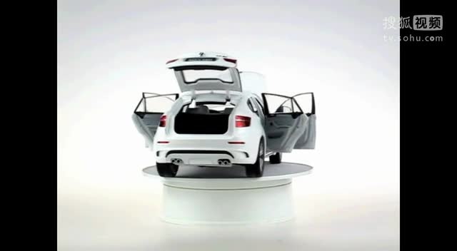 凯迪威641005合金轿跑车1:18 宝马BMW X6 M模型原厂仿真车模