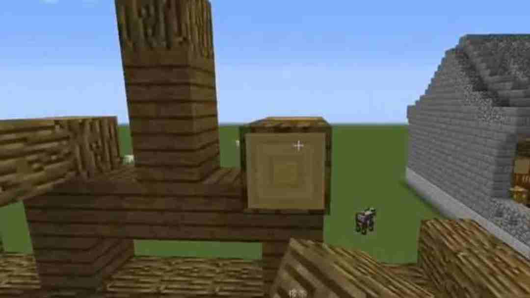 我的世界,生存模式,适合与好基友生存的北方四合院