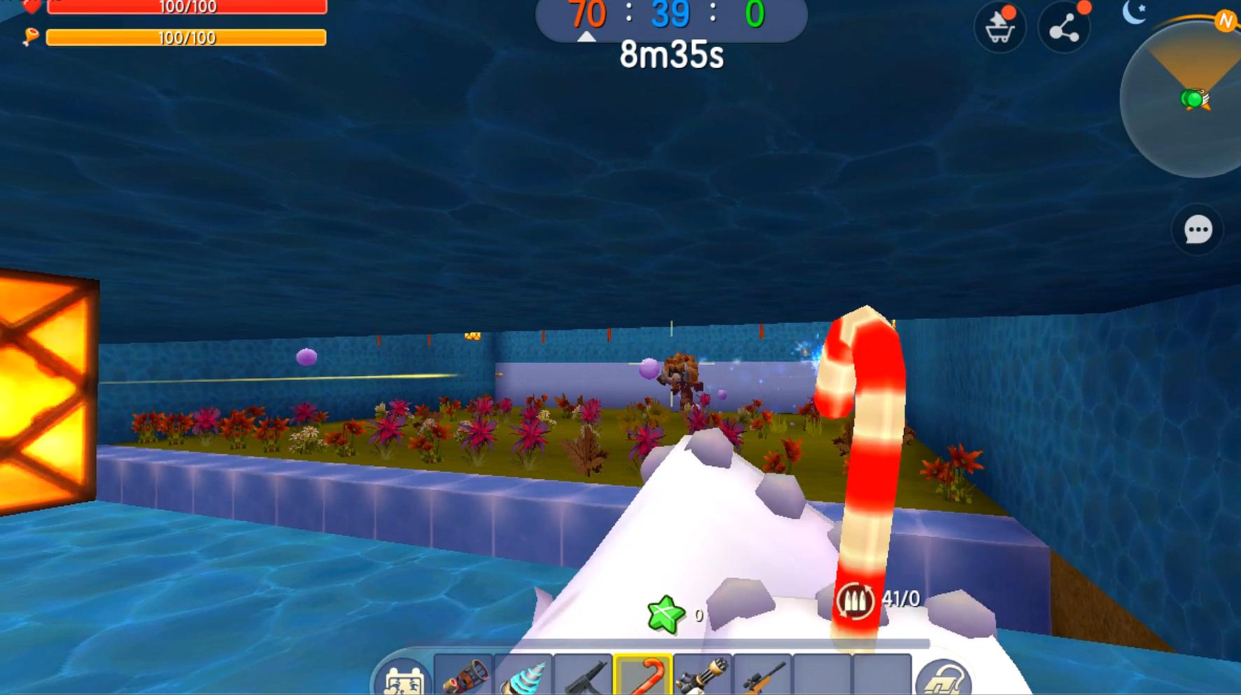 迷你世界:打怪得分比赛,看谁打得多