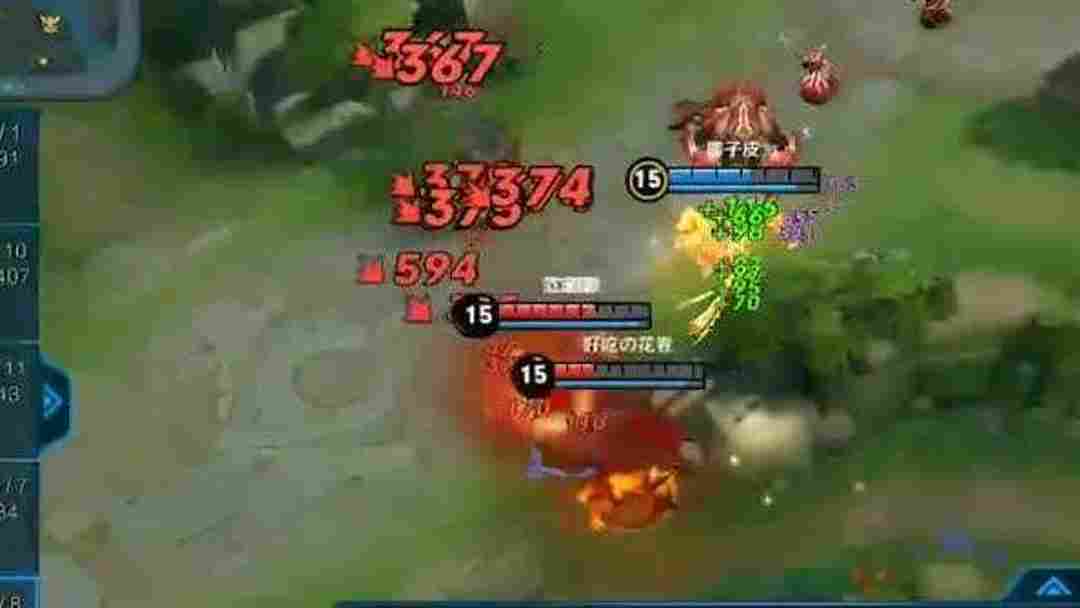 王者荣耀 后羿细节闪现,完美走A成功1V4!