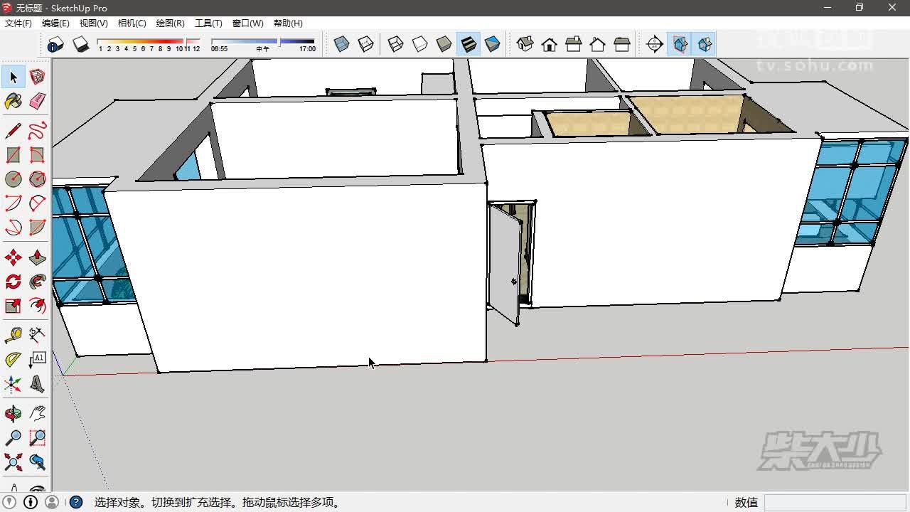 07-AutoCAD2014户型平面图绘制-1