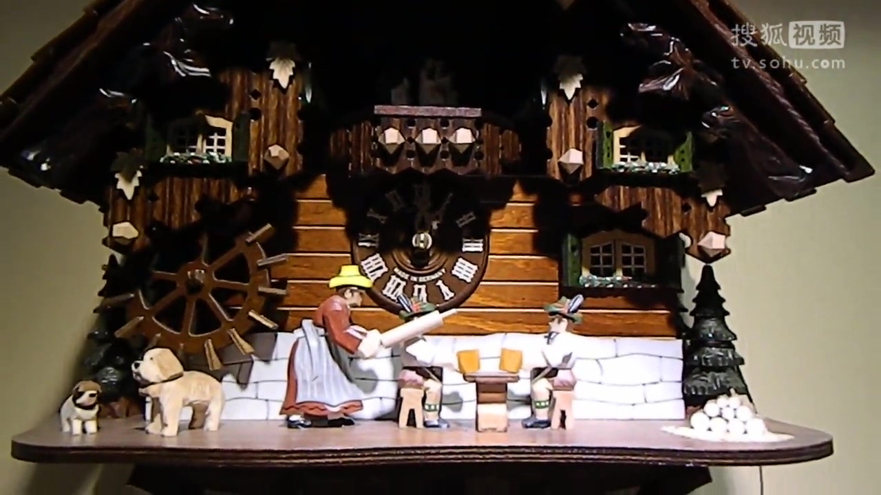 德国特色钟表布谷鸟报时钟表