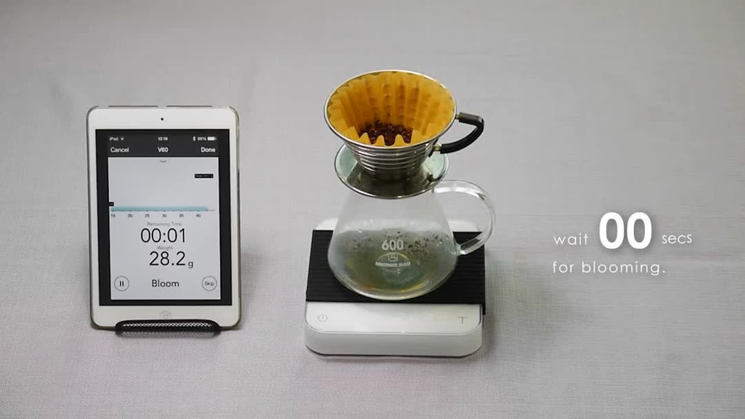 智能咖啡电子秤Acaia测试