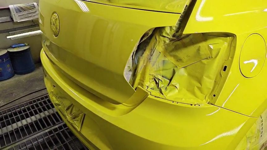 全车烤漆你看行不行#汽车钣金喷漆