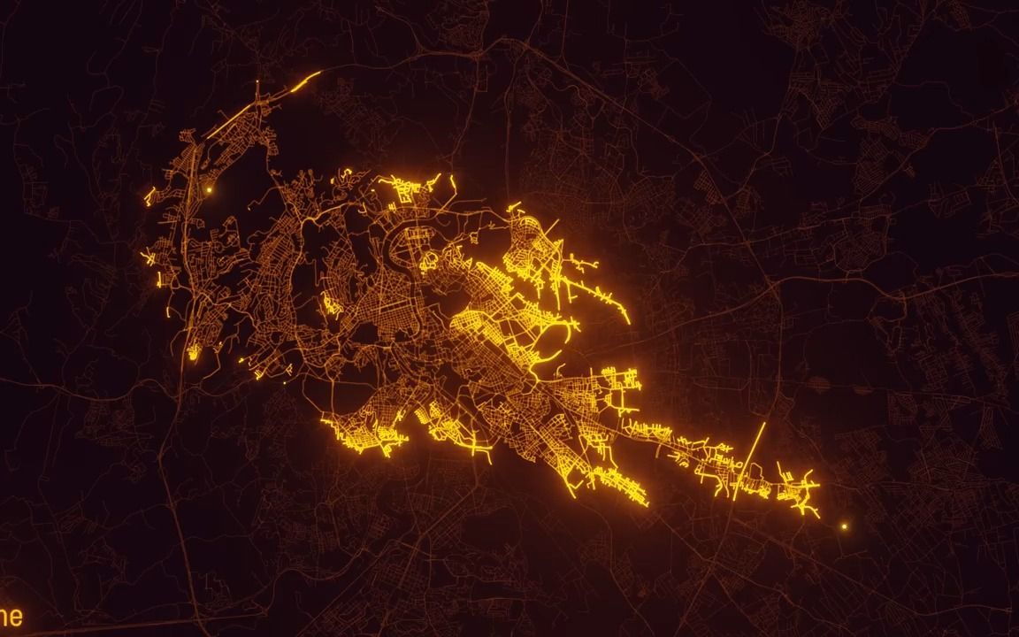 【转载】震撼!真实地图的最短路径寻路算法可视化