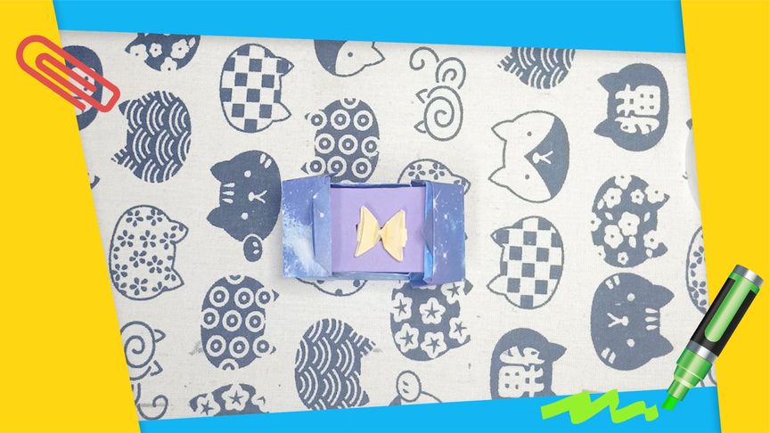 精美的戒指盒怎么折