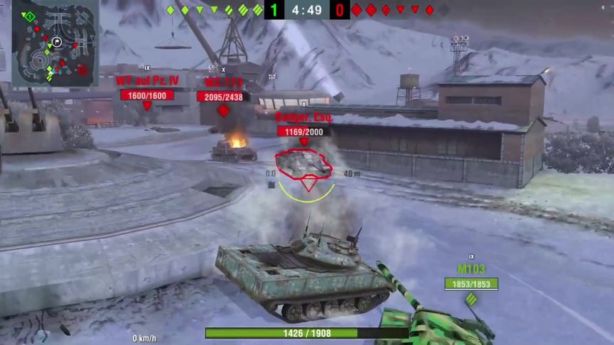 坦克世界闪电战高伤系列第7集之美系导弹车谢里登4杀8209高伤翻盘