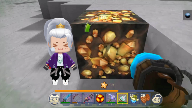 迷你世界203:我欧皇附体,做好了星铜钻头