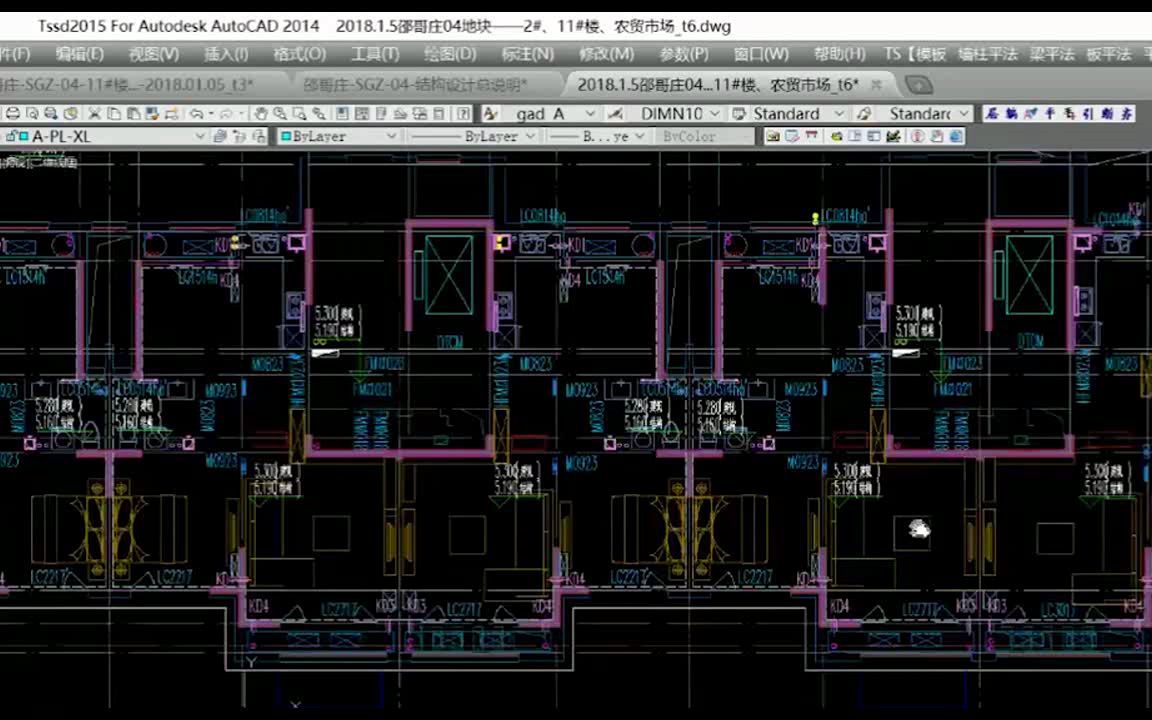 pkpm剪力墙建模视频教程-.剪力墙住宅案例