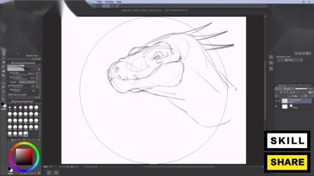 Clip Studio Paint绘画教学