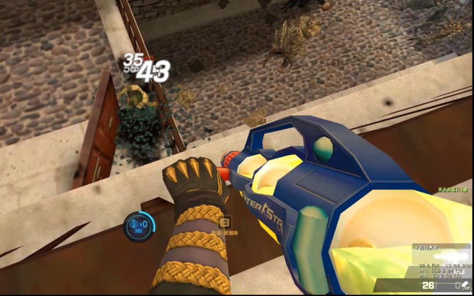 【CSOL神刃】清凉夏日当然少不了高压水冲这把枪!十一年前的武器打...