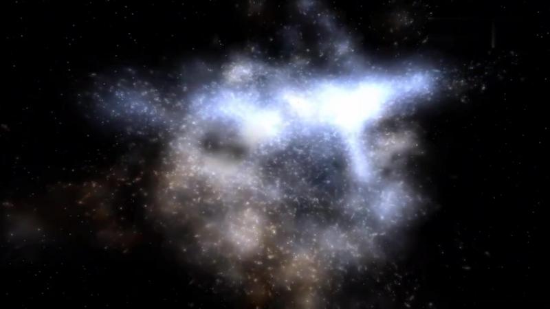 模拟四十五亿年后银河系与仙女座星系碰撞