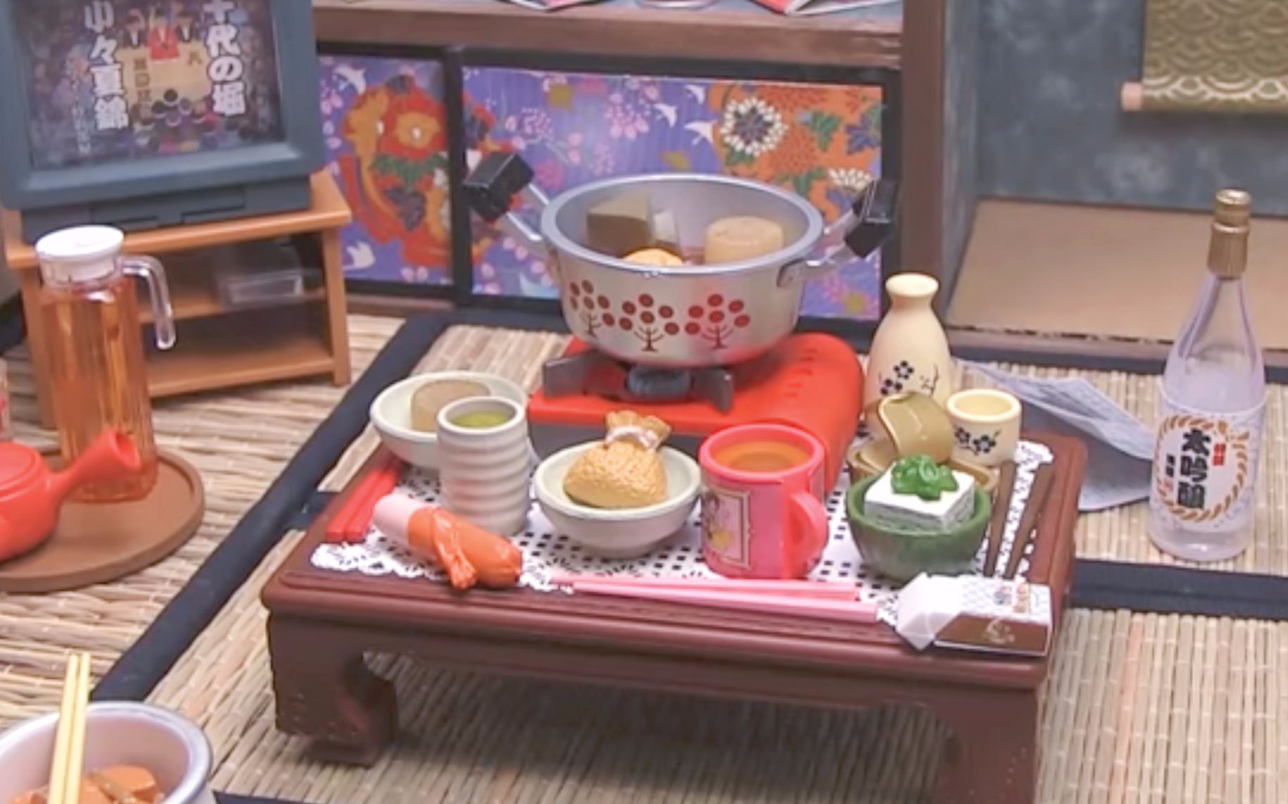 【Miniature 】迷你模型拆箱之80年代 Japanese home RE-MENT