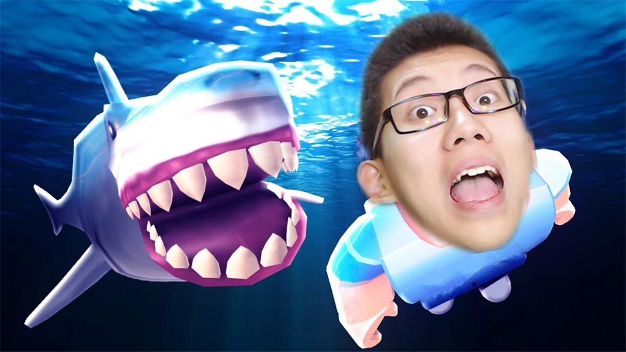 Roblox鲨鱼吃人模拟器!鲤鱼Ace解说