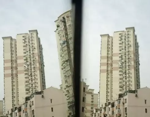 航模3D视频 小区飞小伞翼机 2011.4.9