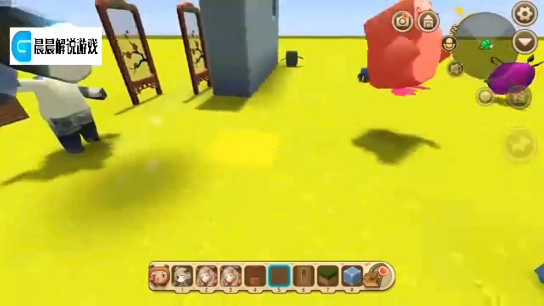 迷你世界:号称解锁所有物品的地图,使用高级门和床我不想动了!