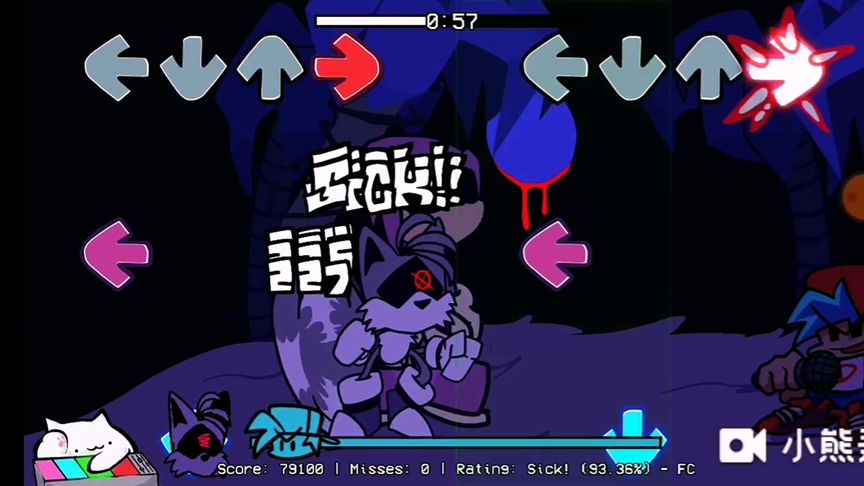 vs exe塔尔斯和纳克鲁斯#周五夜放克 #fnf #原创不易请勿抄袭