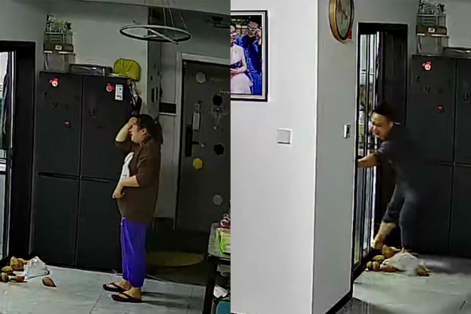 女子不慎撞上玻璃门疼哭,谁知丈夫闻声毫无反应,得知原因后乐了