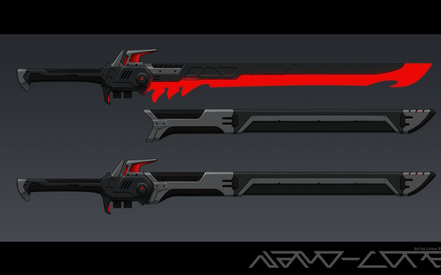 【3DMAX建模】适合新手练习的简单武器建模-长刀,最详细的卡线教程