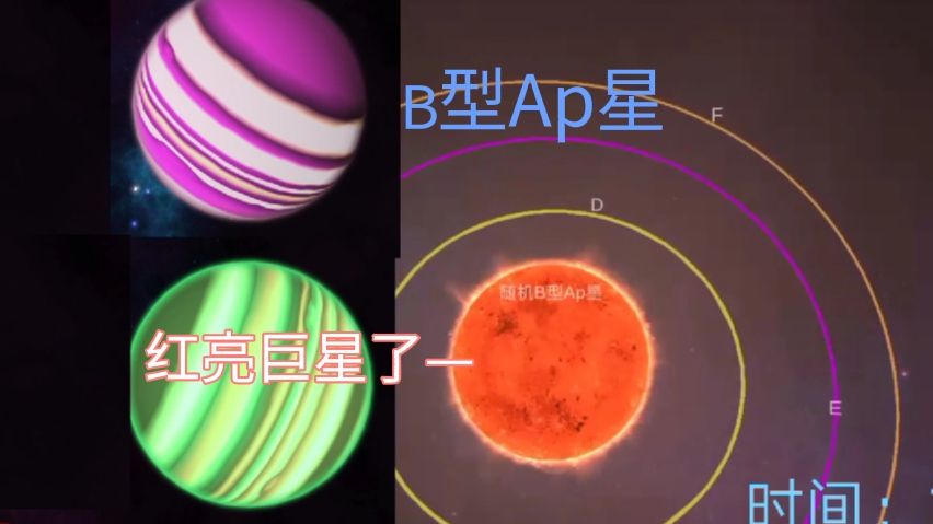 【口袋宇宙】模拟B型Ap星的生命旅途