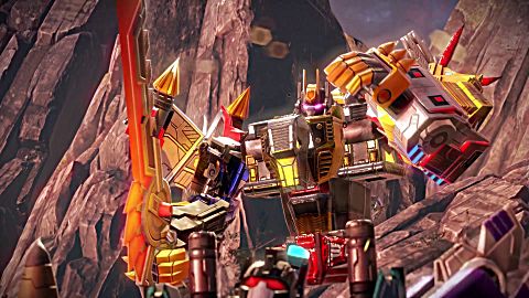 #变形金刚地球之战#第三合体大战!修罗王/冲云霄重磅登场!